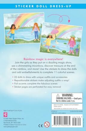 Rainbow Magic Sticker Doll Dress-Up Book